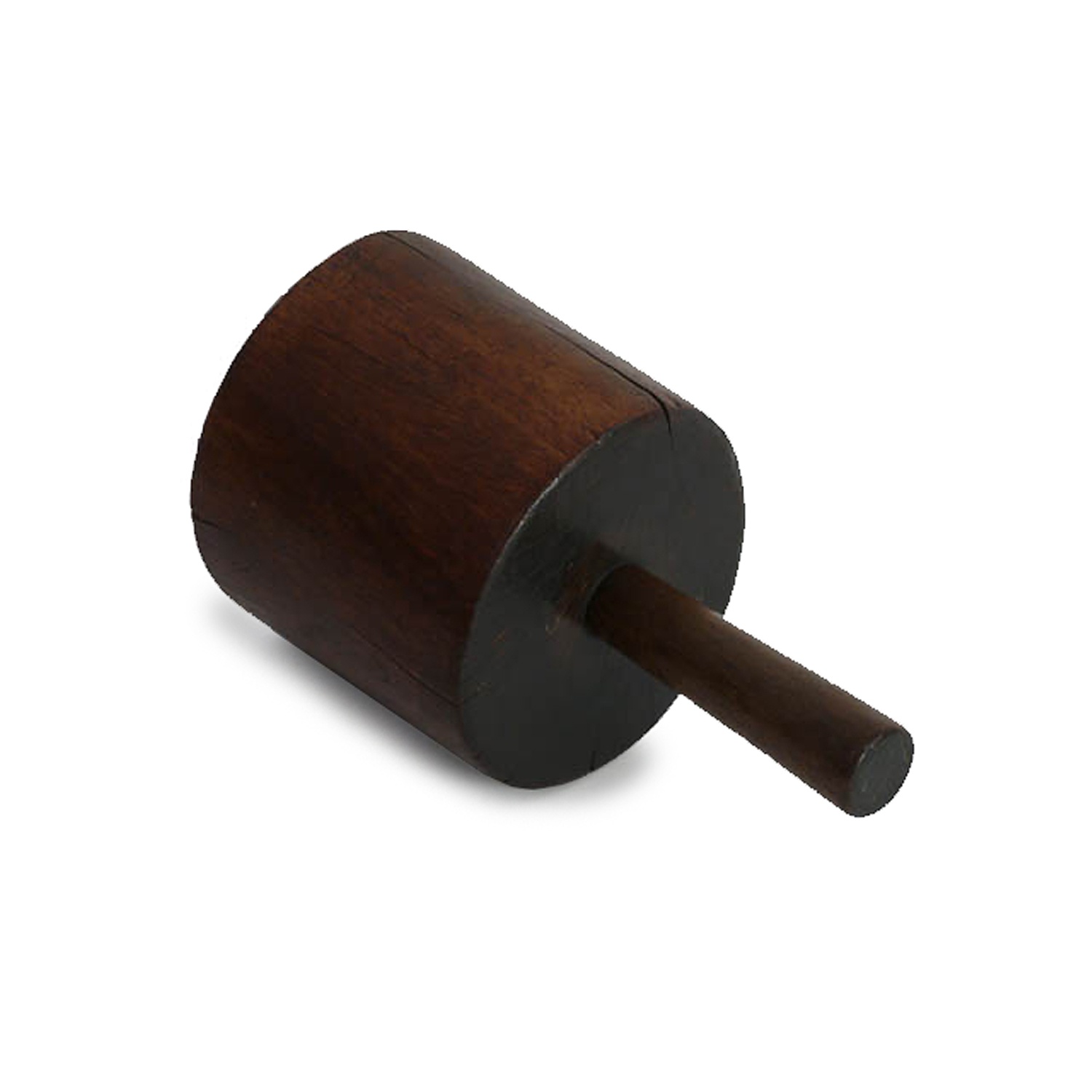 JAPANESE LARGE CHERRY WOOD MALLET 27 LONG - Authentic antique prop hire ...