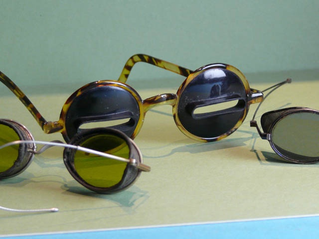 TRAIN GLASSES / GOGGLES AS LISTED - Prop hire for film, TV, and events